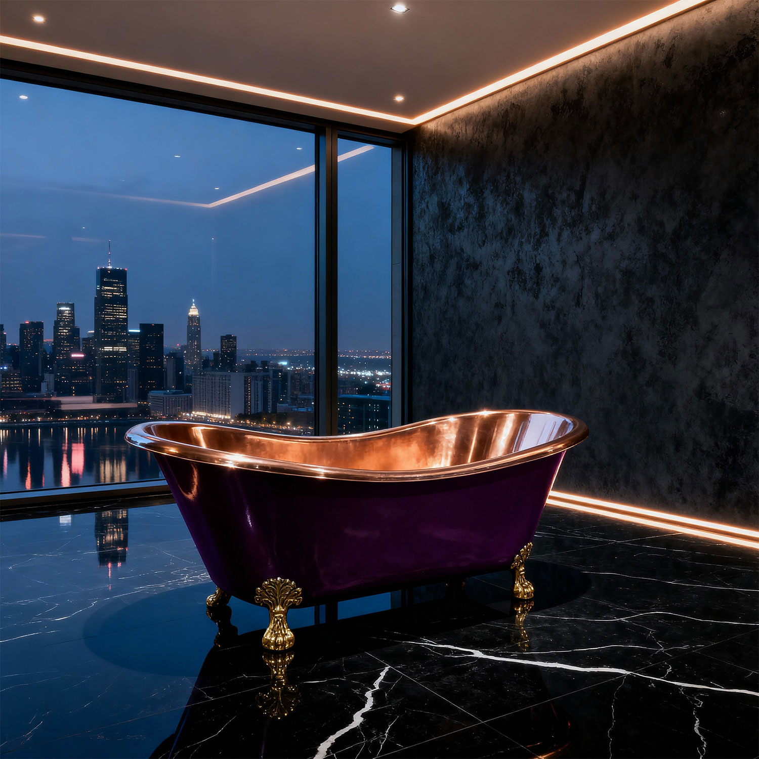 Handcrafted Copper Bathtub – The Luxury Bath Experience by Coppersmith ...