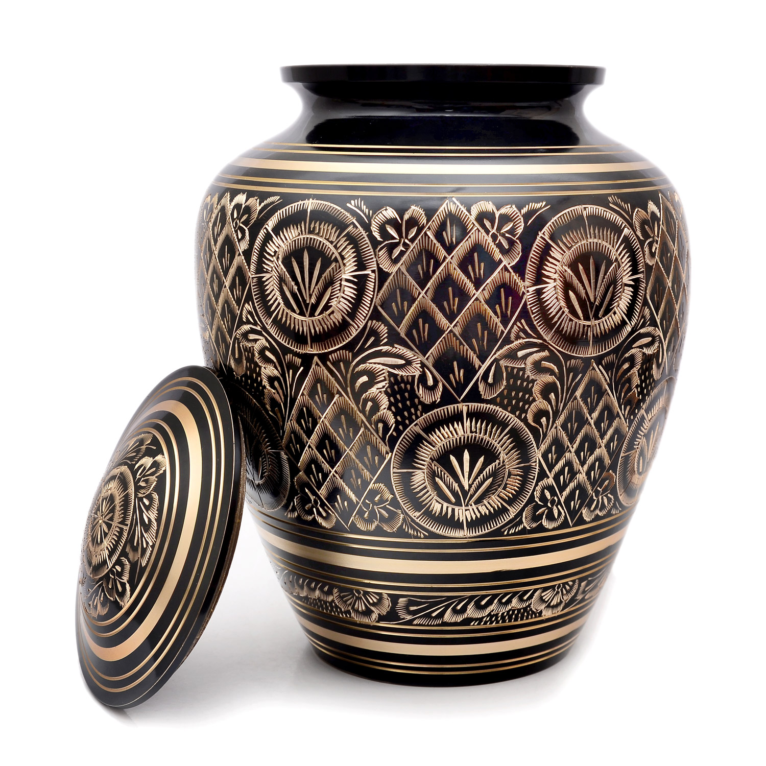 Brass Urn Design 1 - Coppersmith® Creations